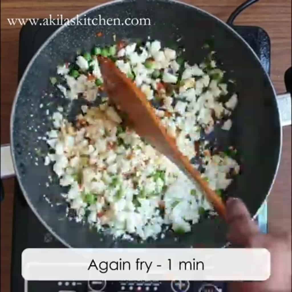 Crumbled Paneer Fried rice | Fried rice recipes - Learning-to-cook