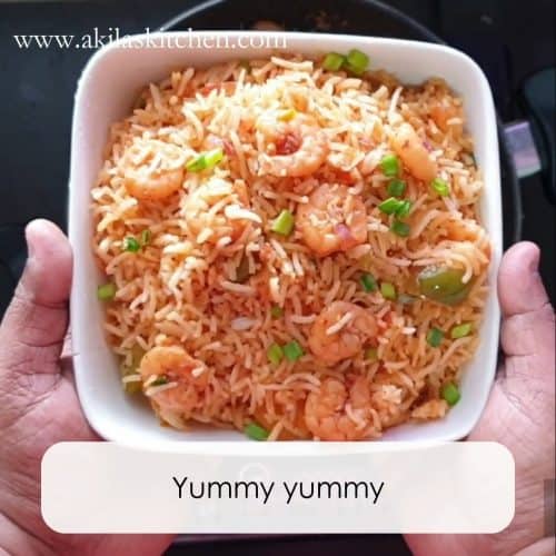 Spicy Prawn Fried Rice | Fried Rice Recipes - Learning-to-cook