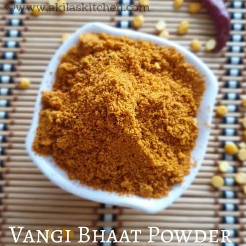 Vangi Bhaat Powder | Vaangi Bath powder - Learning-to-cook