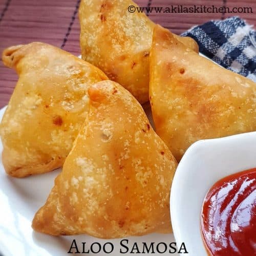Aloo Samosa | Potato Samosa | Urulaikizhangu Samosa - Learning-to-cook